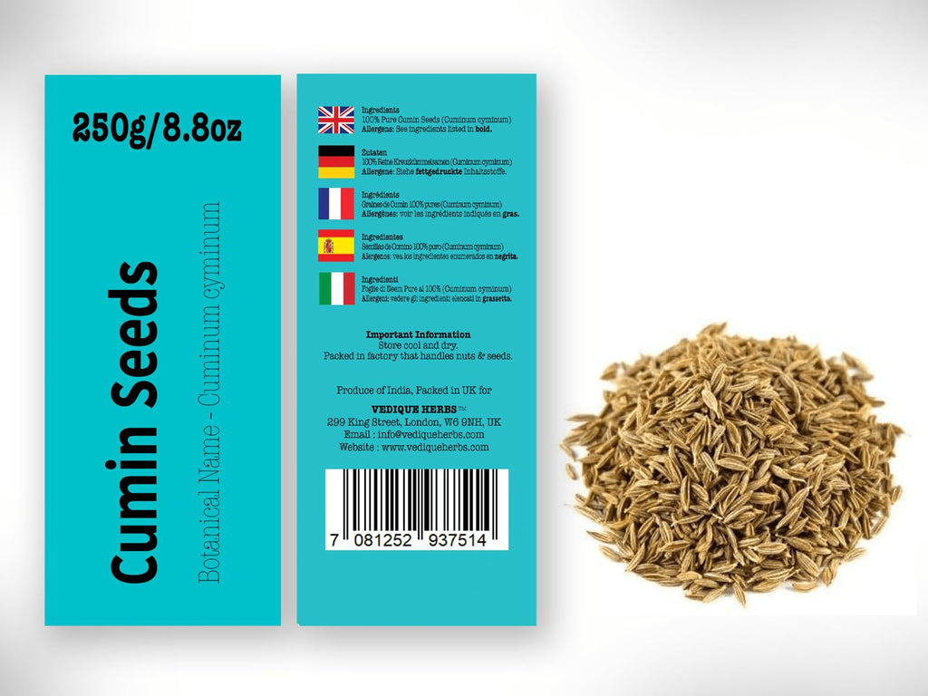 Whole cumin seeds for cooking
