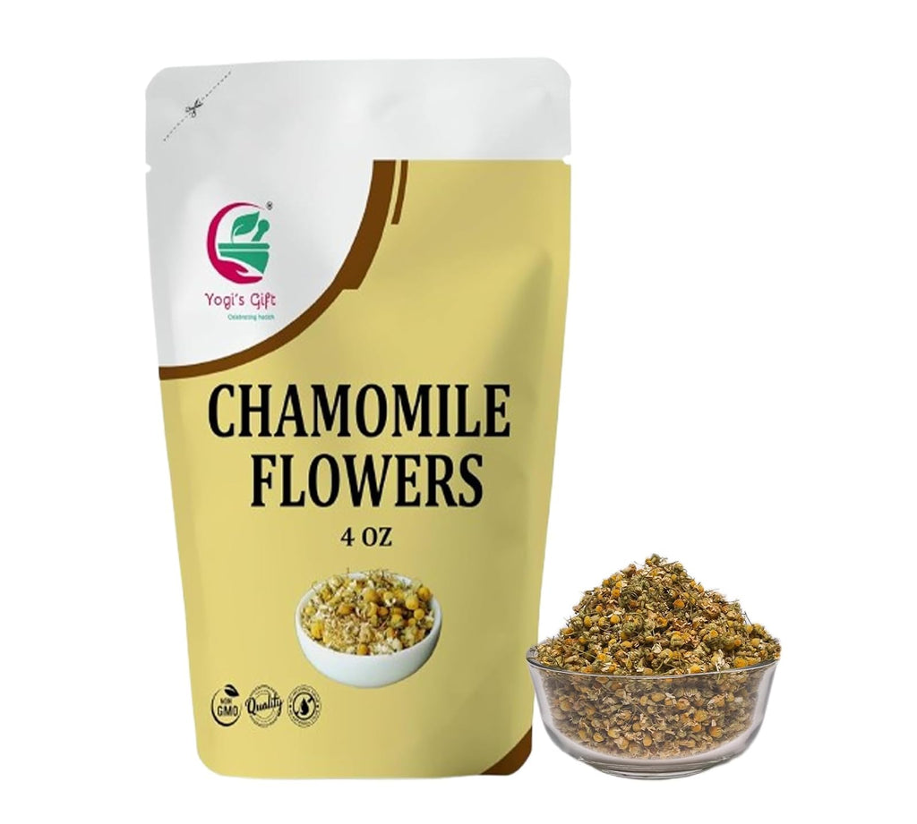 whole dried chamomile flowers for tea