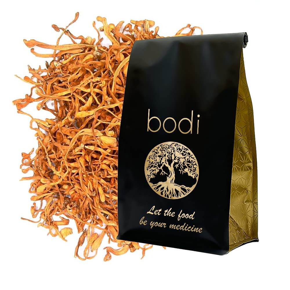 whole dried cordyceps mushrooms