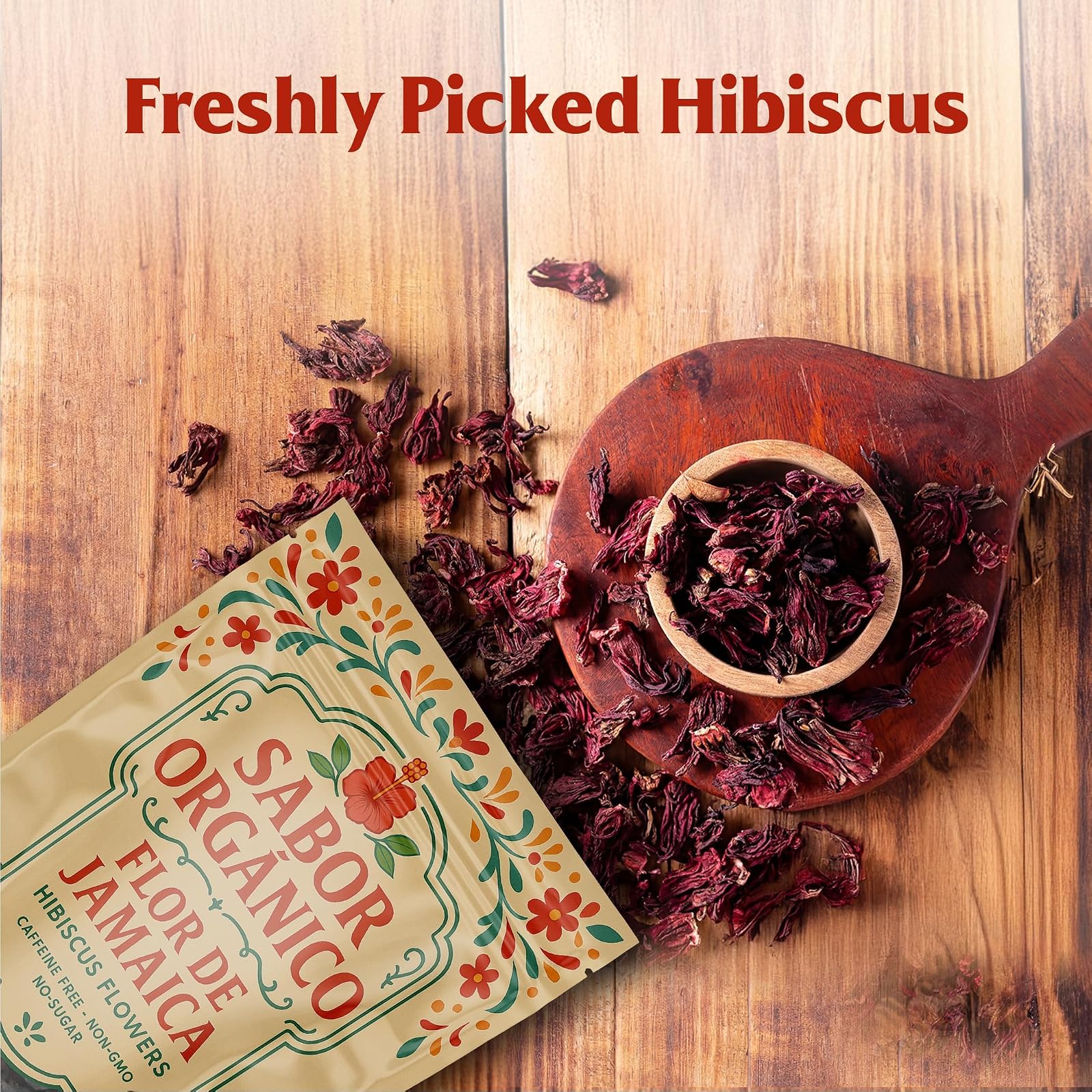 whole dried hibiscus for health