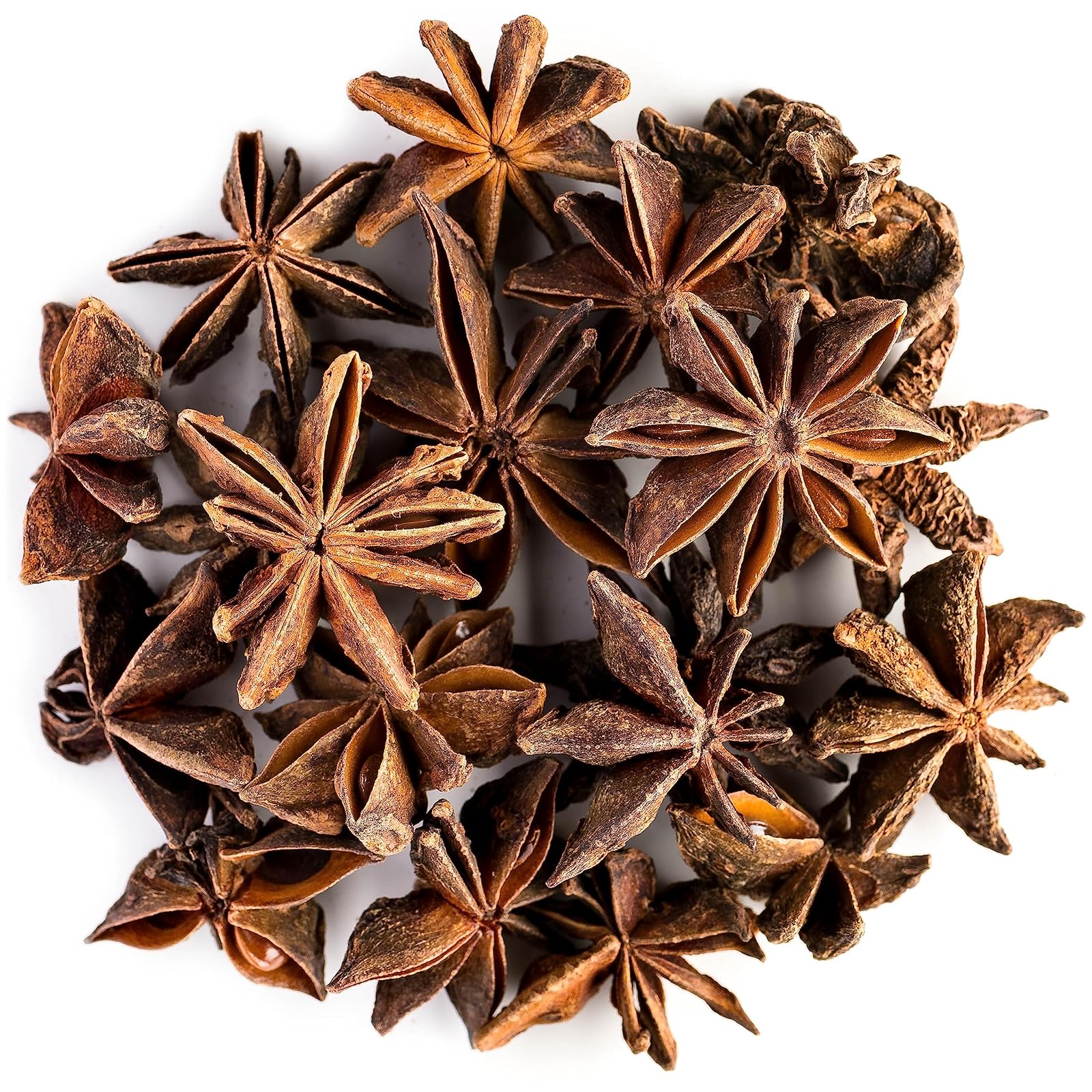 whole dried star anise pods
