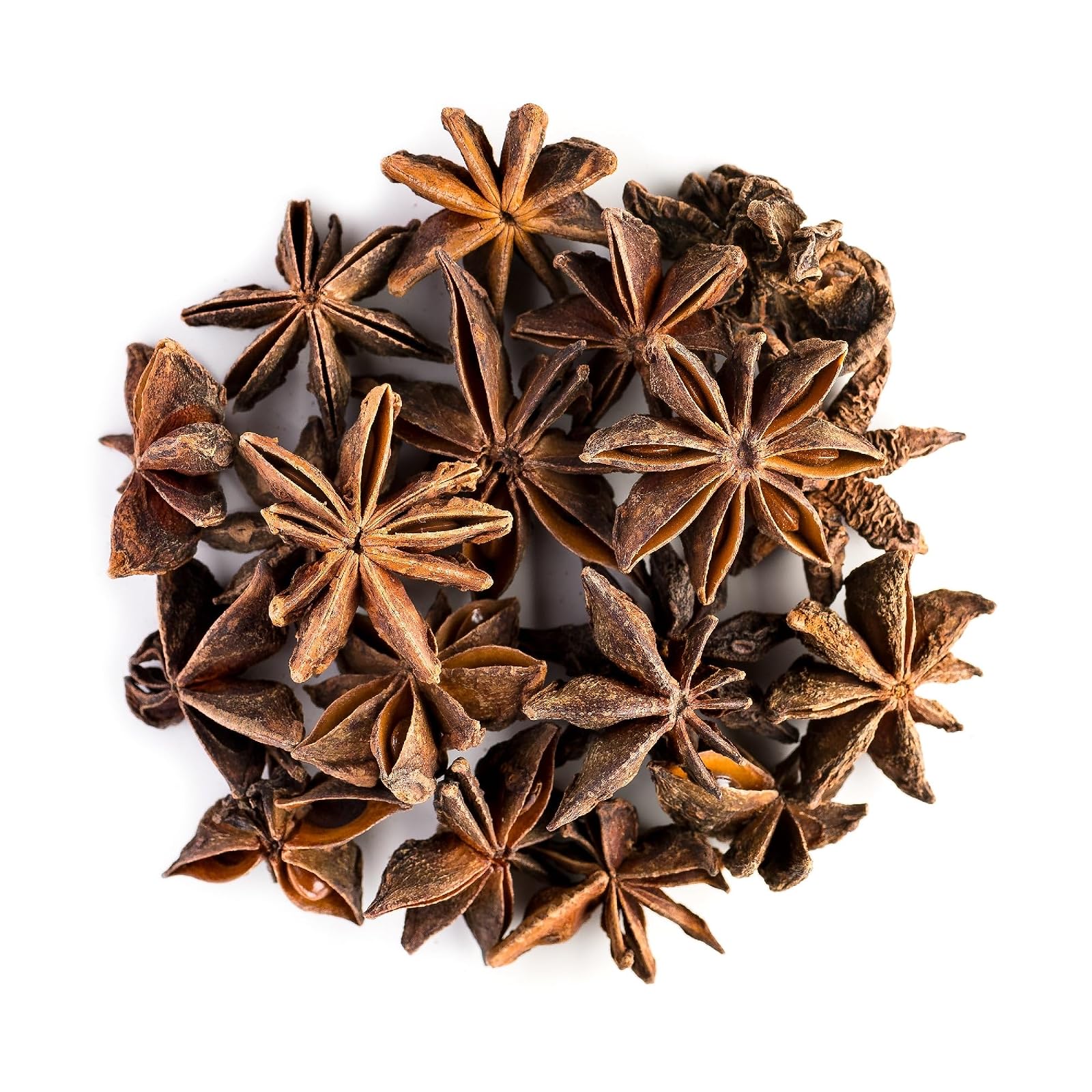 whole dried star anise spice