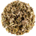 whole dried white horehound leaves