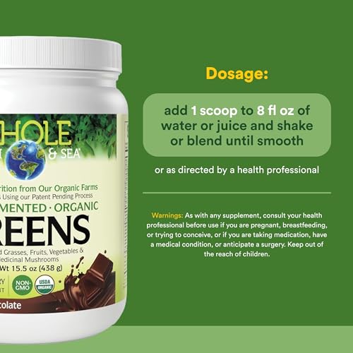 whole earth fermented greens