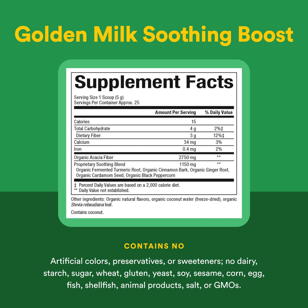 Whole Earth Golden Milk recipe