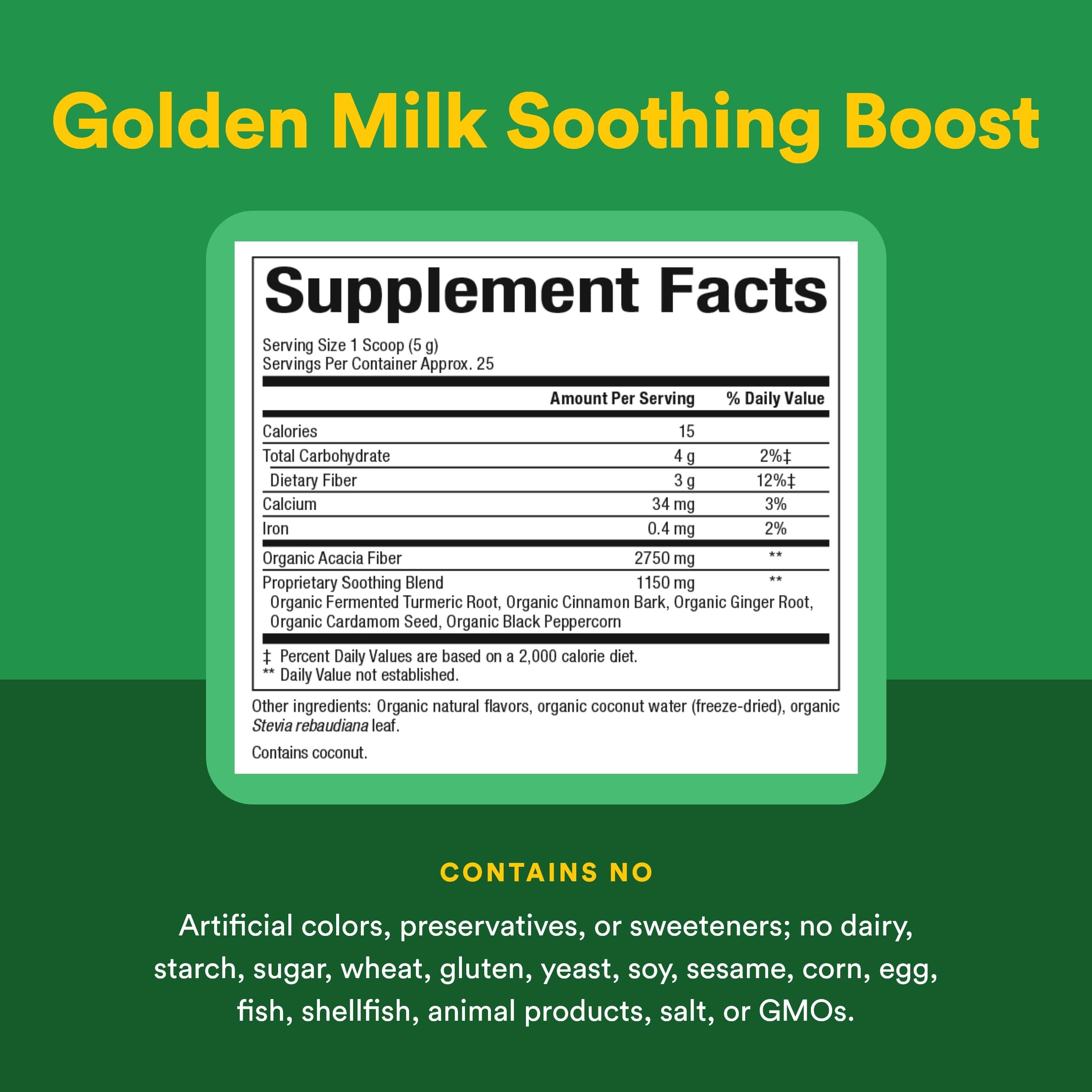 Whole Earth Golden Milk recipe