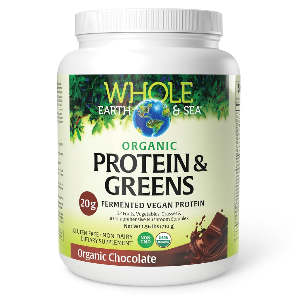 Whole Earth & Sea organic protein powder