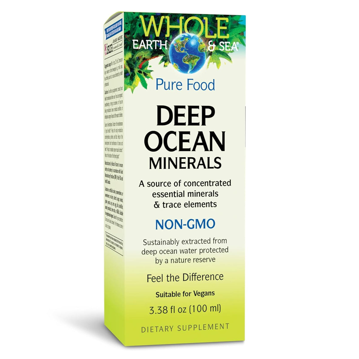 Whole Earth & Sea trace minerals liquid