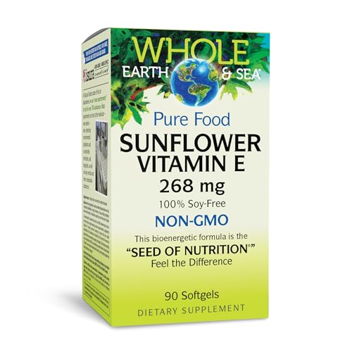 Whole Earth & Sea vitamin E benefits