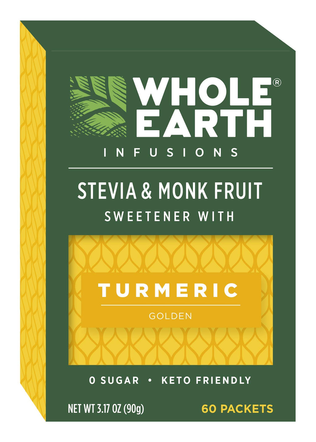 Whole Earth turmeric sweetener packets