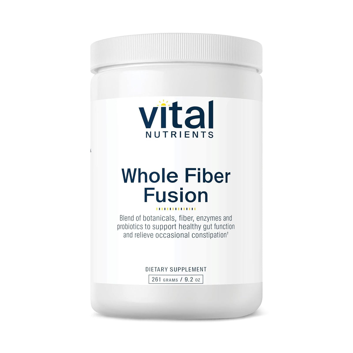 whole fiber fusion powder for digestion