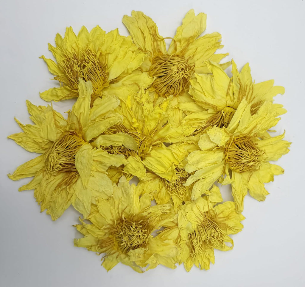 Whole flower tea for relaxation