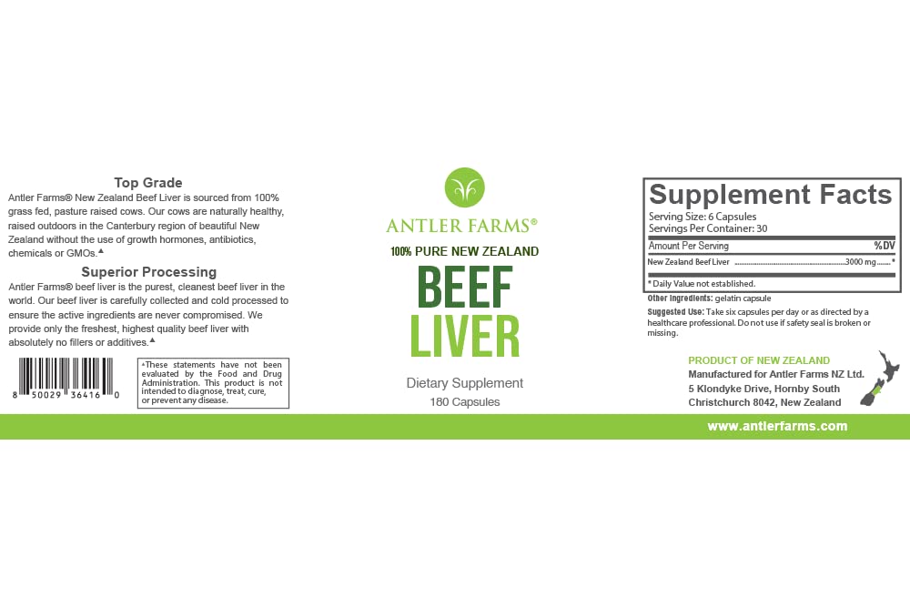 whole food beef liver capsules