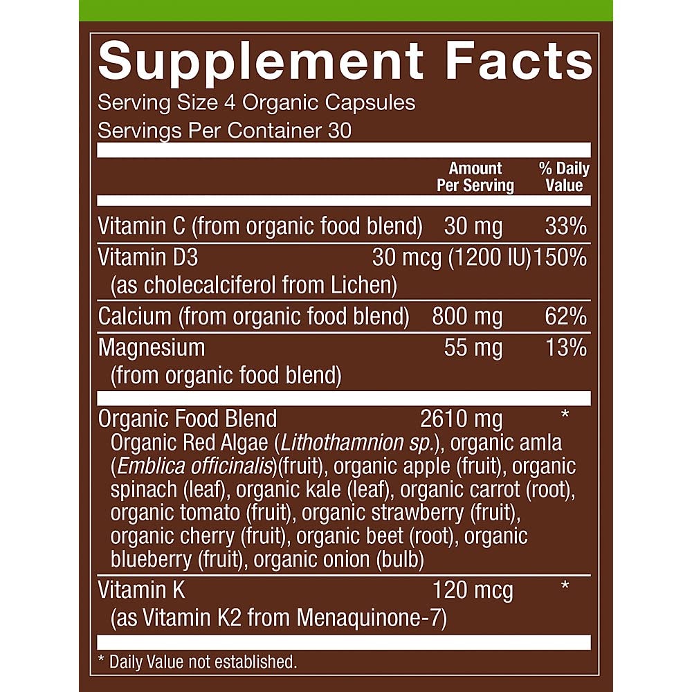 whole food calcium with vitamin D3
