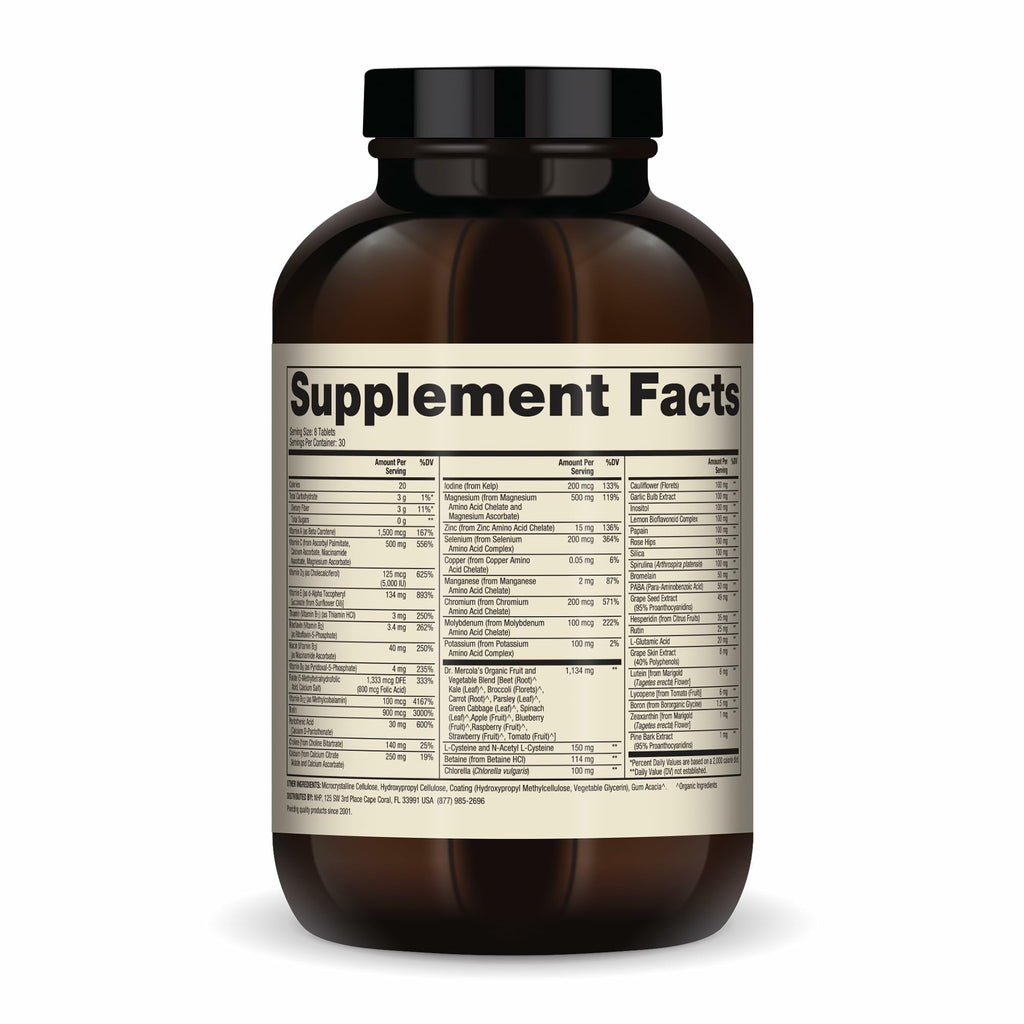 whole-food complex vitamin benefits
