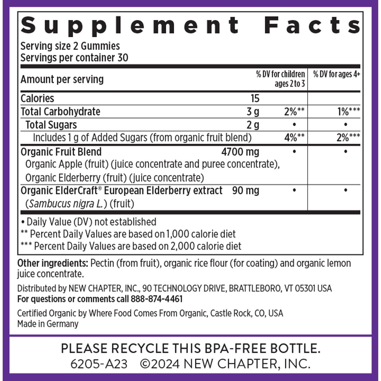whole-food elderberry supplements for families