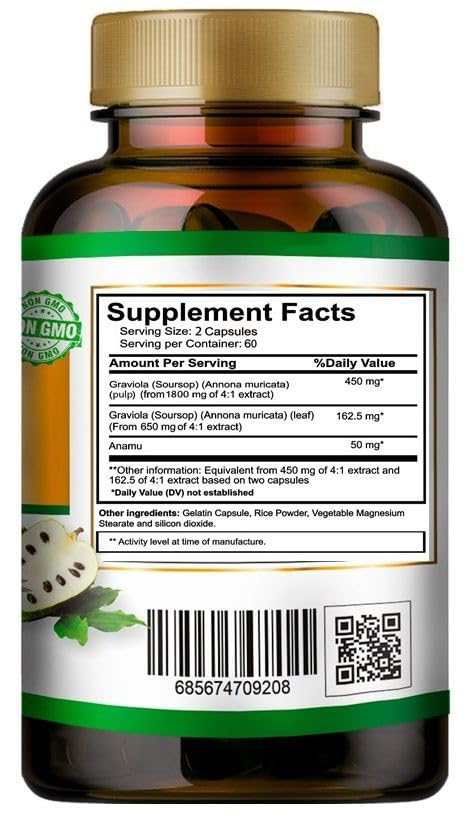 whole food Graviola extract for health