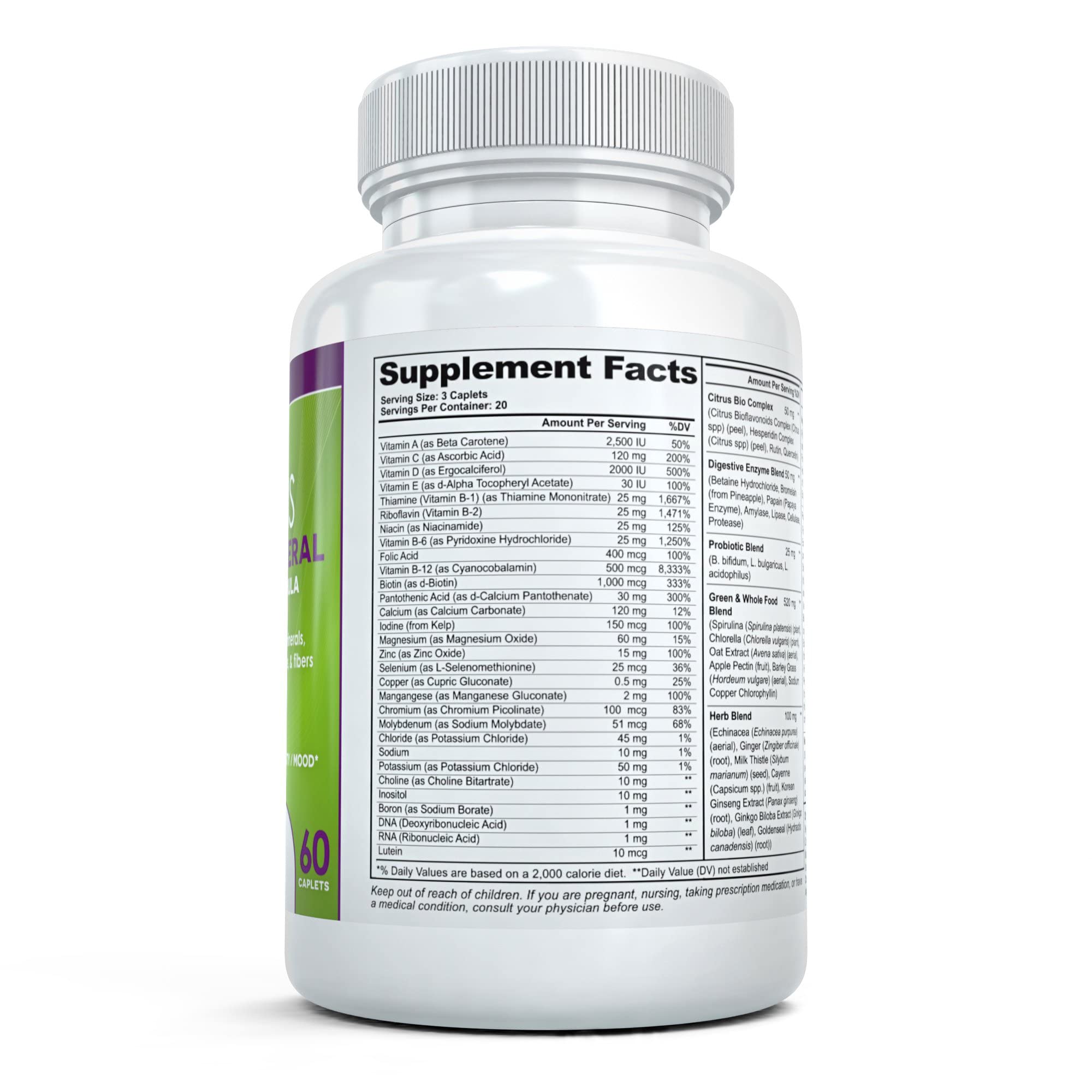 whole food greens health supplement