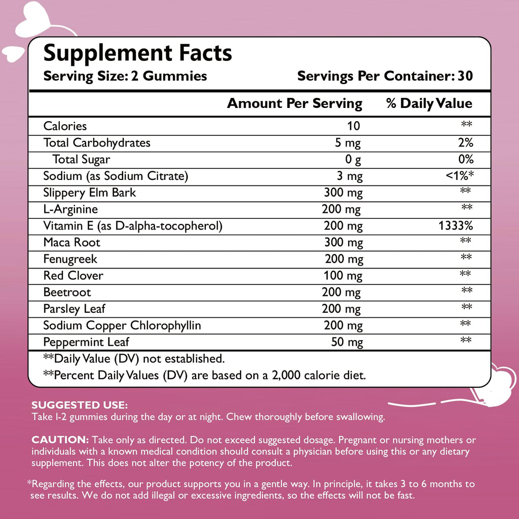 whole food ingredients in pheromone gummies