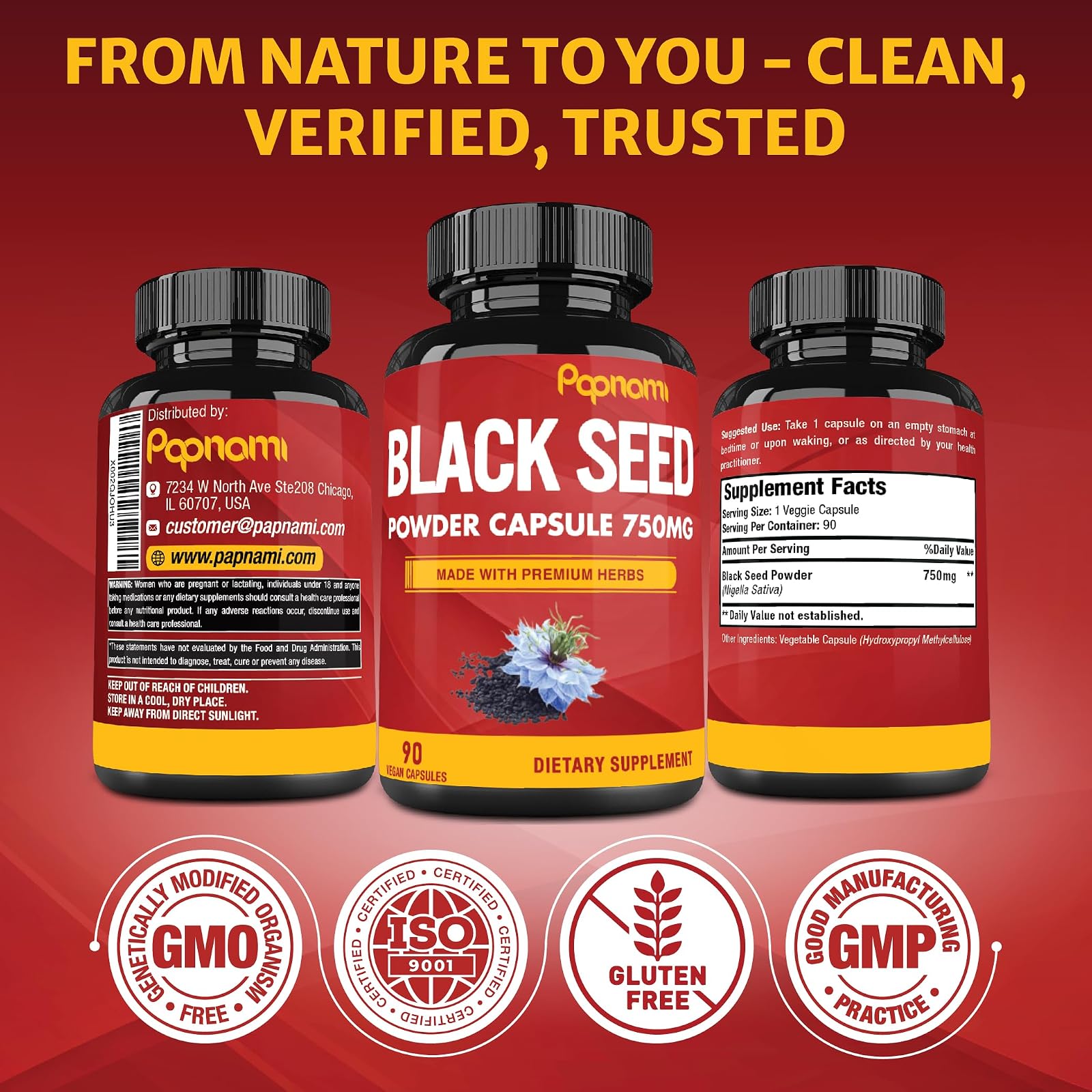 whole food multivitamin black seed capsules