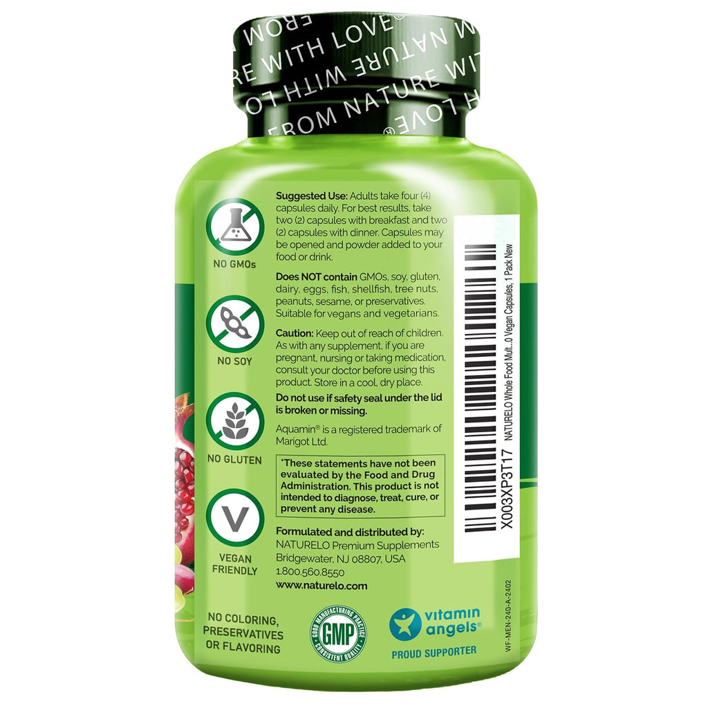 whole food multivitamin capsules for energy