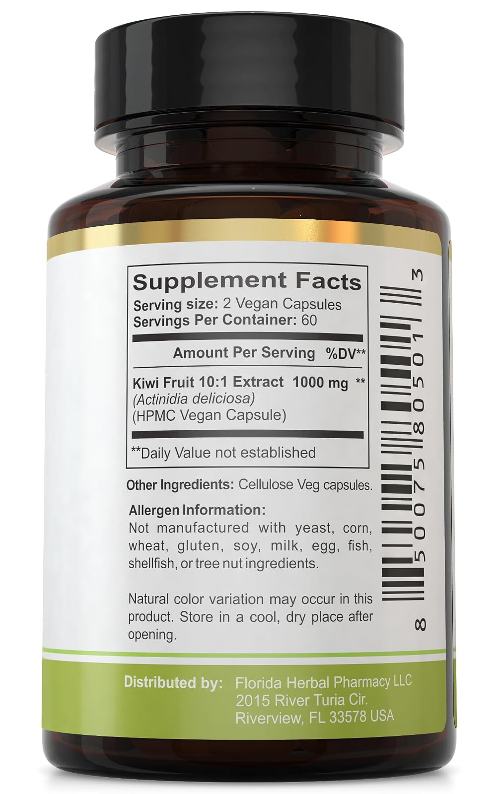 Whole food multivitamin capsules for wellness