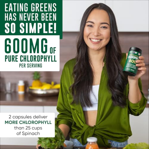 whole food multivitamin Chlorophyll capsules
