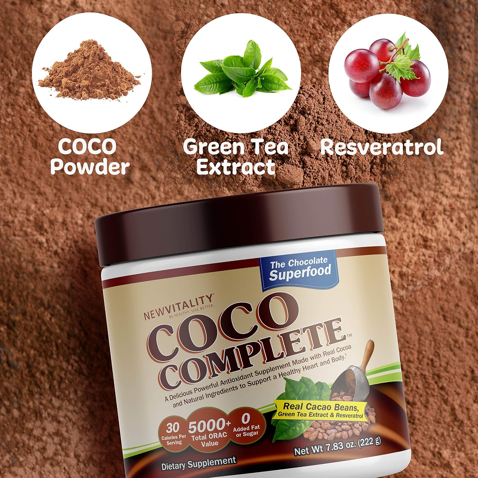 whole food multivitamin chocolate powder
