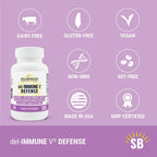 whole food multivitamin Del-Immune V capsules