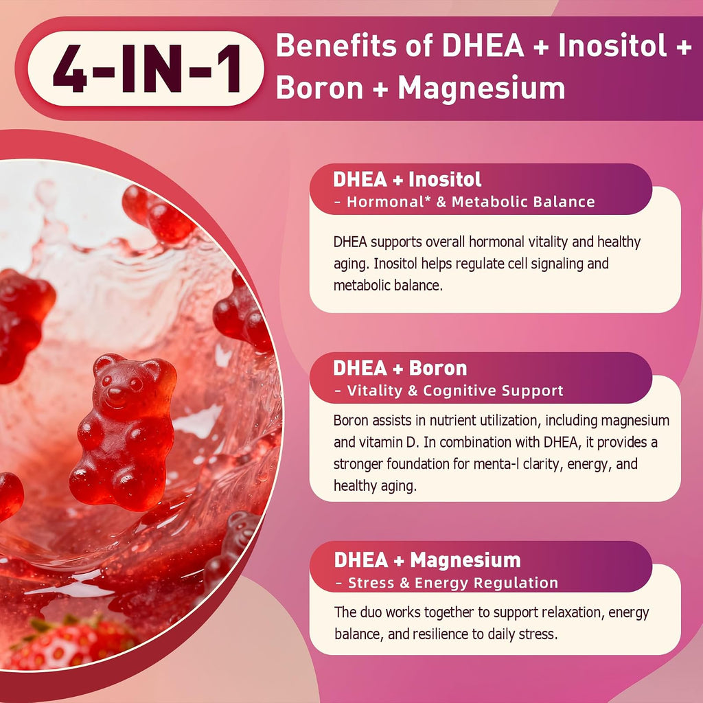 whole food multivitamin DHEA gummies