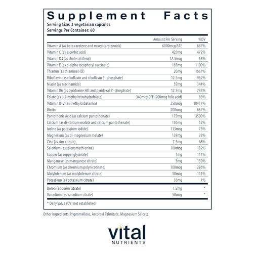 whole food multivitamin for active lifestyles