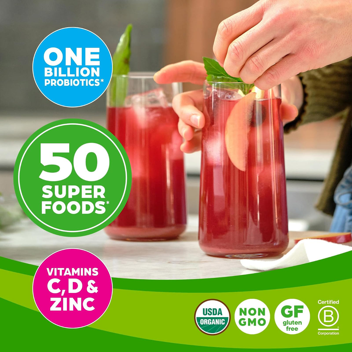 Whole food multivitamin for active lifestyles