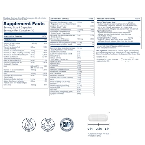 whole food multivitamin for active lifestyles