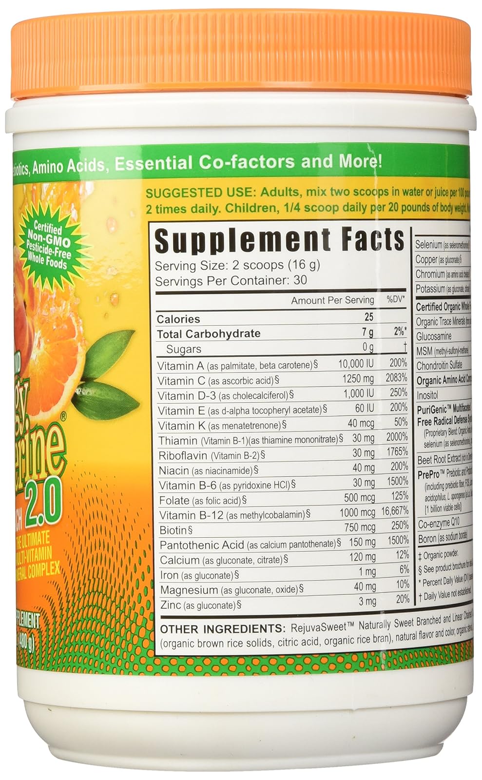 whole food multivitamin for active lifestyles