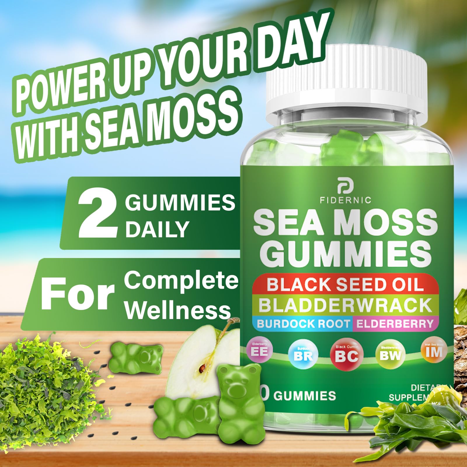 Whole food multivitamin for active lifestyles