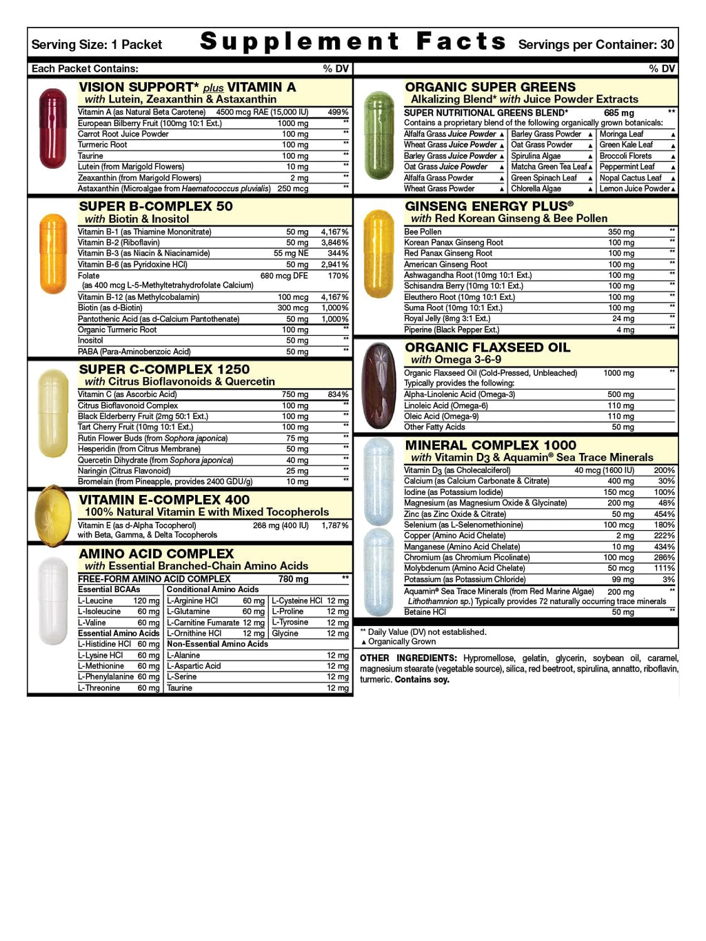 whole food multivitamin for active lifestyles