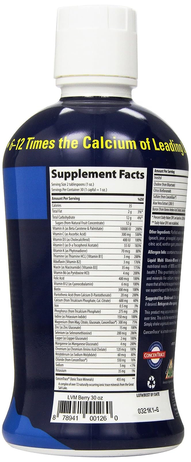 Whole food multivitamin for active lifestyles