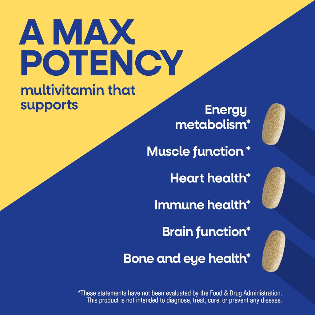 Whole food multivitamin for active men