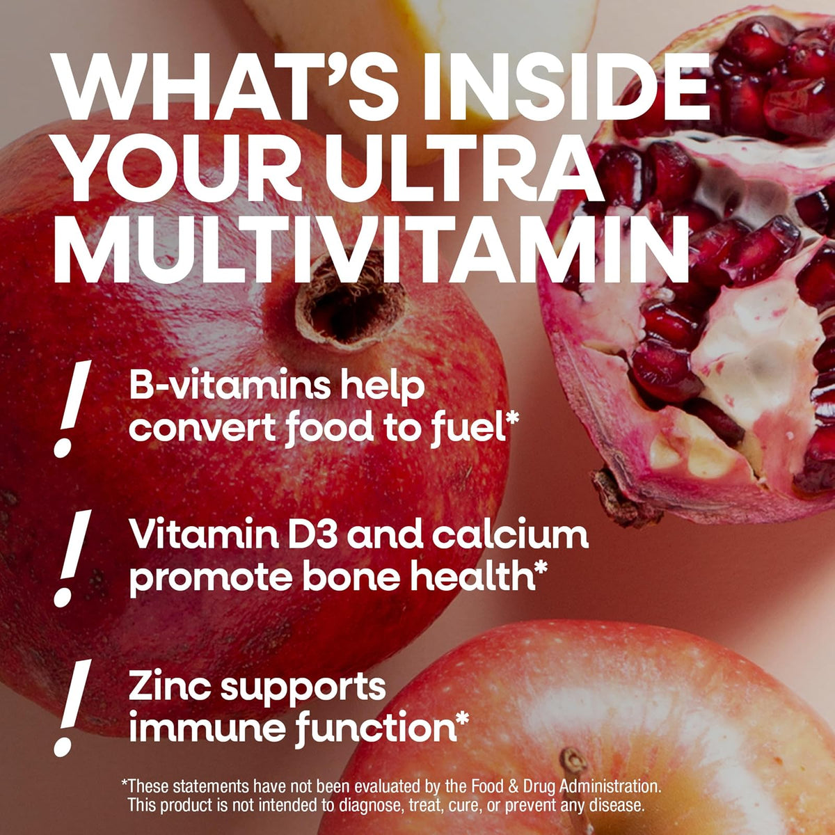 Whole food multivitamin for active men