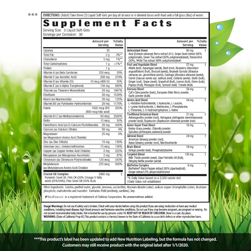 whole food multivitamin for active men