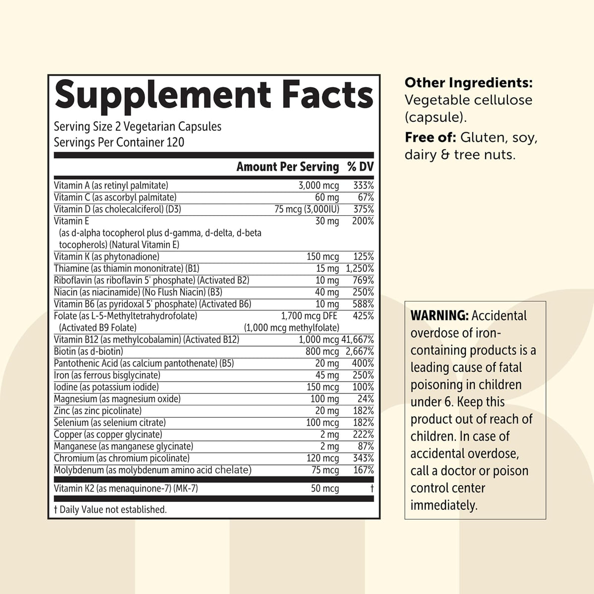 whole food multivitamin for adults