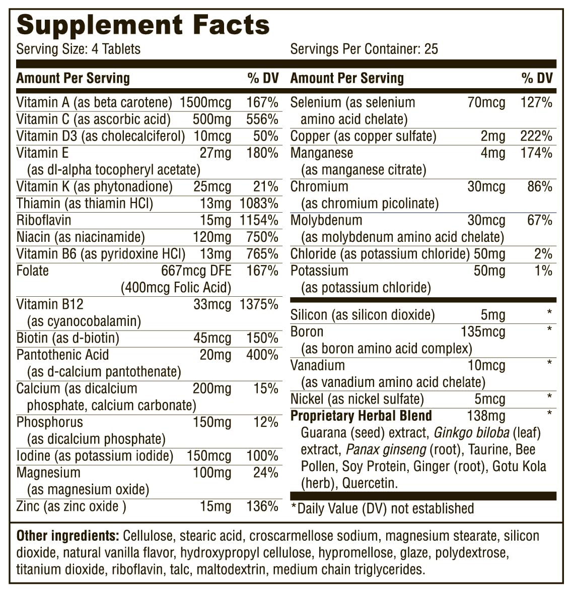 whole food multivitamin for better health