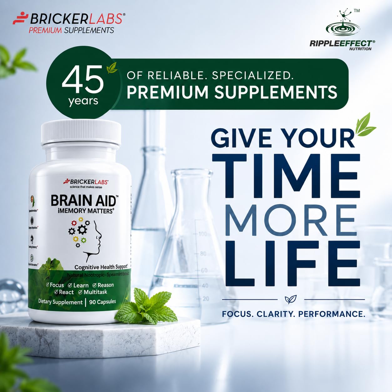 Whole food multivitamin for brain vitality