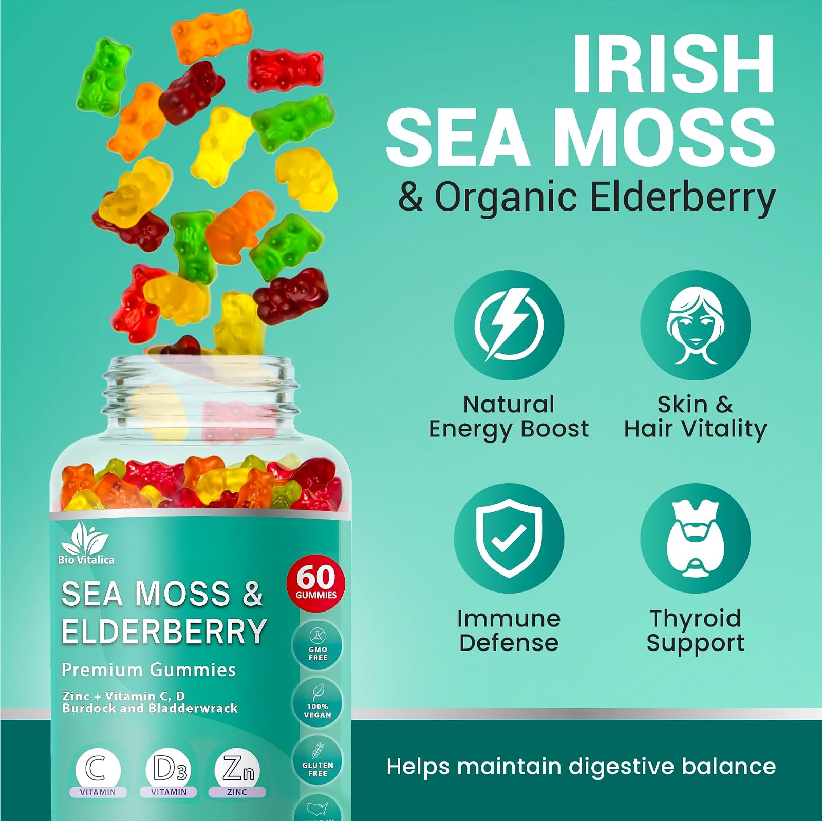 Whole food multivitamin for daily health