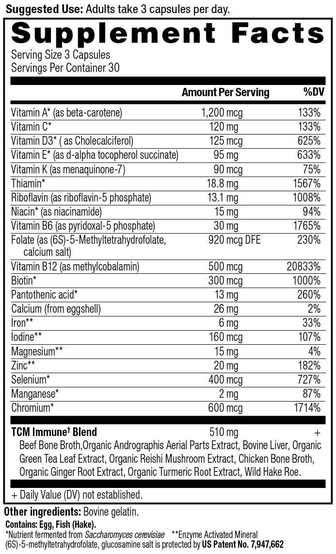 whole food multivitamin for daily health