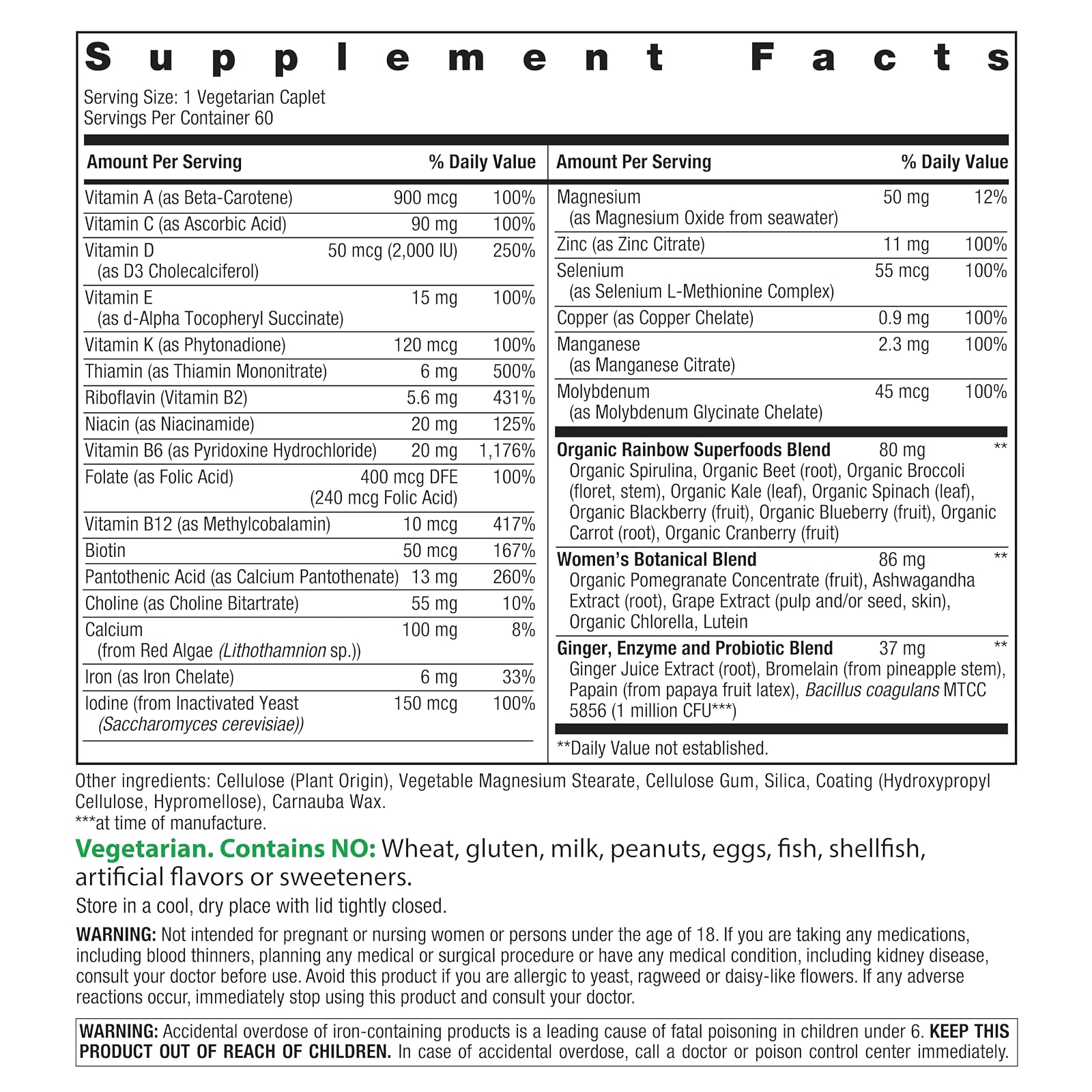 whole food multivitamin for daily health