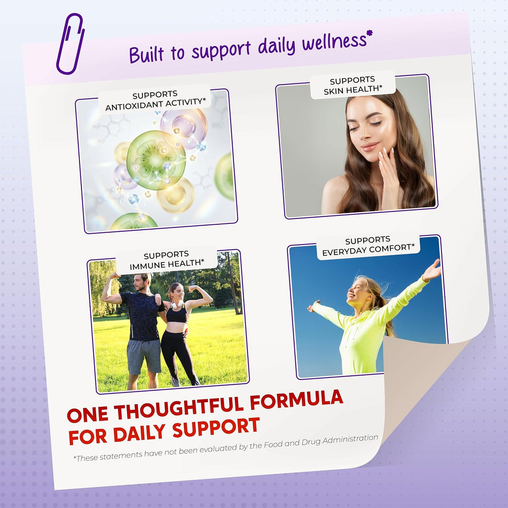 Whole food multivitamin for daily health