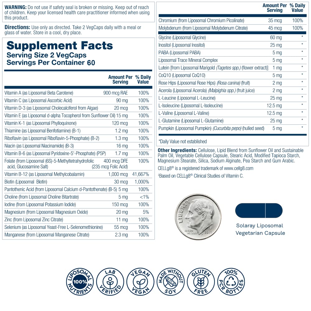 Whole food multivitamin for daily nutrition