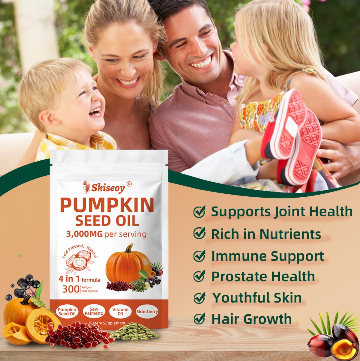 Whole food multivitamin for daily wellness