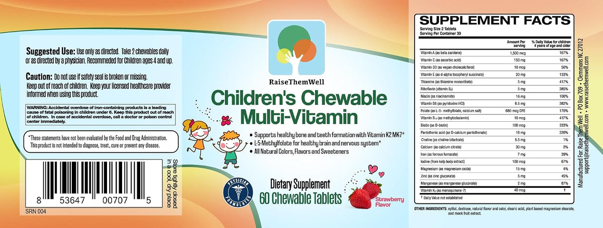 whole food multivitamin for growing children